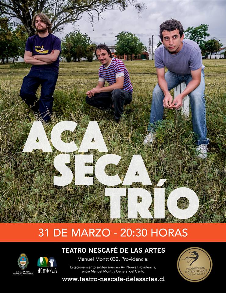 ACA SECA Trío regresa a Chile para compartir su fusión de jazz y ...