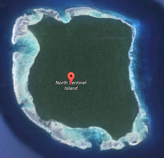 Sentinel del Norte, la isla habitada por caníbales