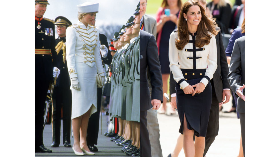Los looks con los que Kate Middleton nos recuerda a Lady Di