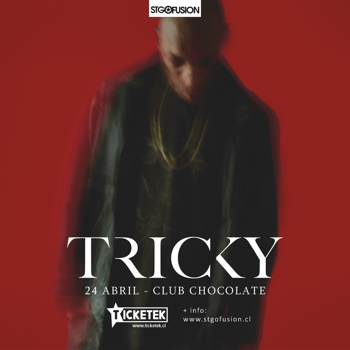Tricky: uno de los pioneros en el trip hop vuelve a Chile