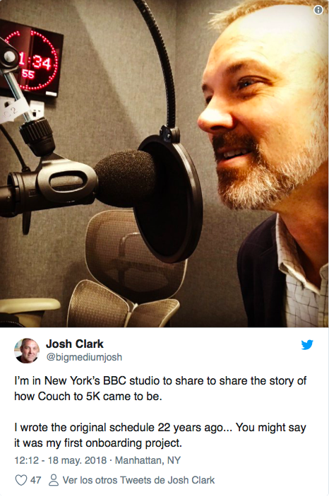 Josh Clark, el hombre al que no le gustaba el ejercicio y que puso a ...