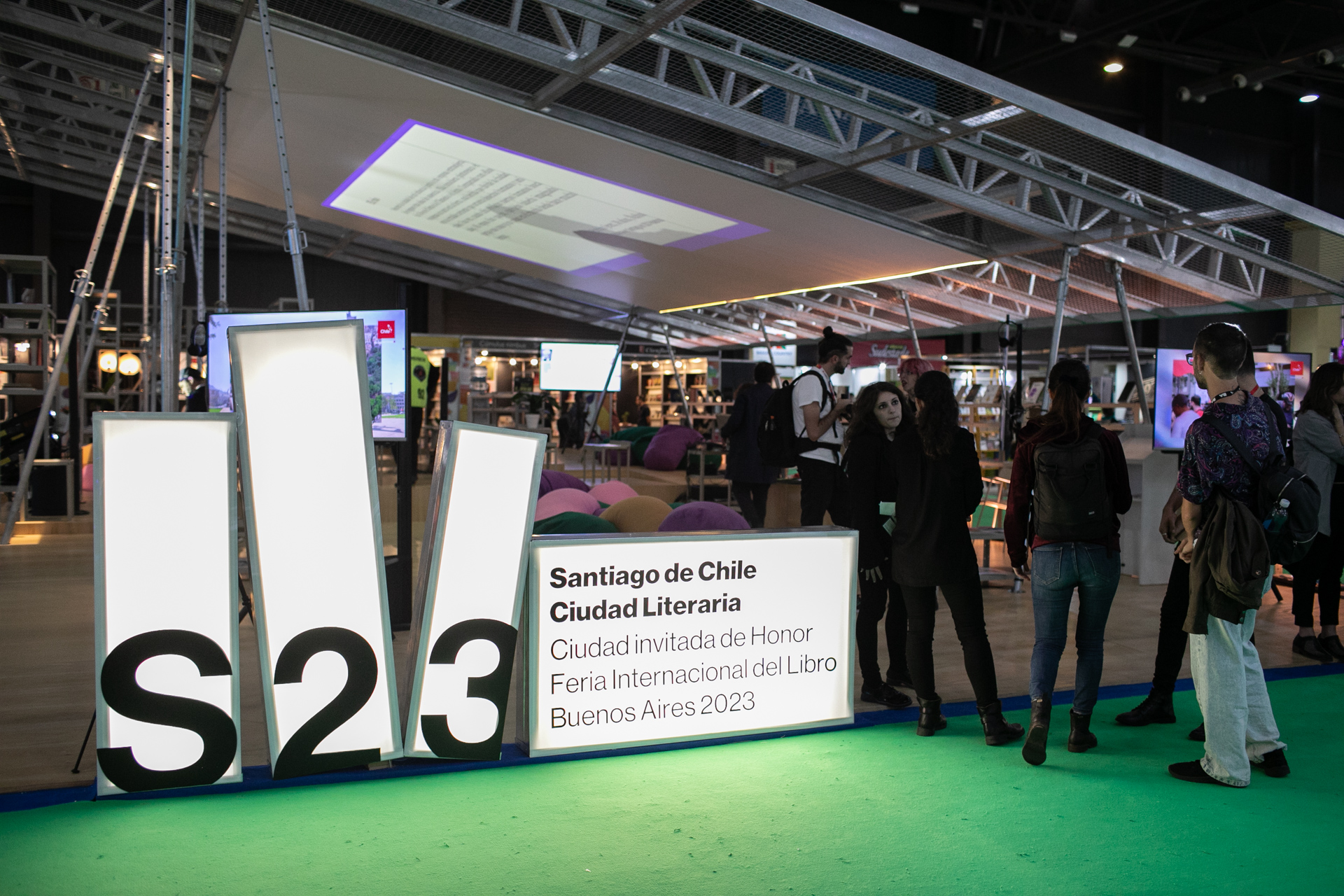 Chile llegó a la Feria del Libro de Buenos Aires