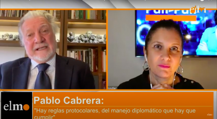 Pablo Cabrera y nuevo embajador en Reino Unido: “Debe llevar la bandera ...