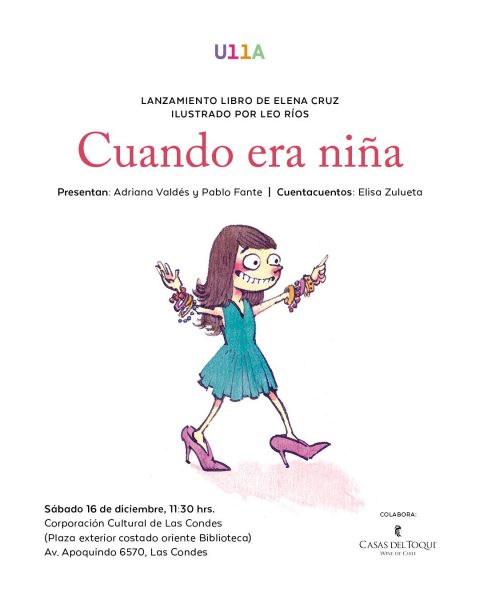 Presentación del libro “Cuando era niña” de Elena Cruz