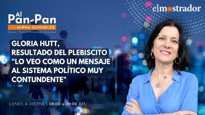Al Pan Pan: Gloria Hutt y Juan Diego Montalva analizan el futuro de la ...