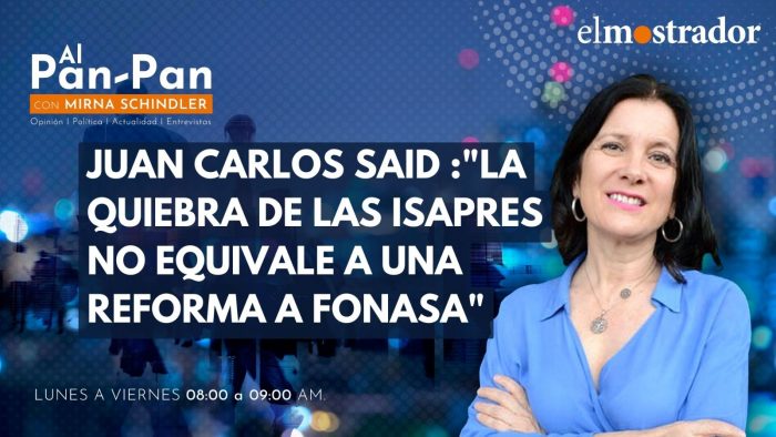 Al Pan Pan con Mirna Schindler: Juan Carlos Said y Alberto Mayol ...