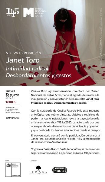 Janet Toro, 40 años de arte íntimo y radical