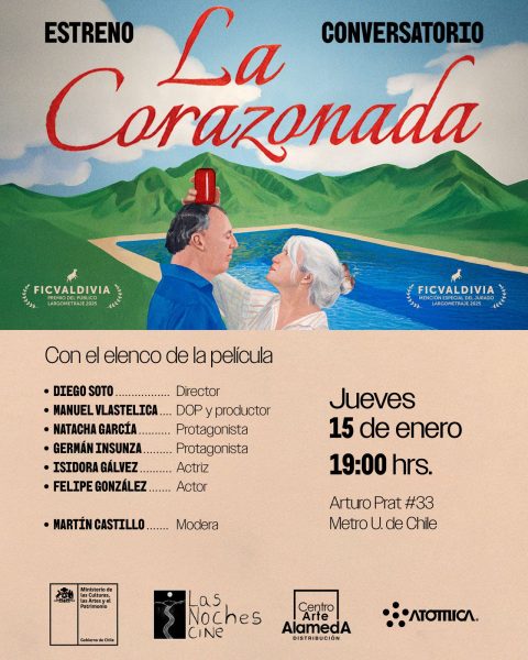Estreno y cineforo: “La Corazonada” de Diego Soto en Centro Arte Alameda