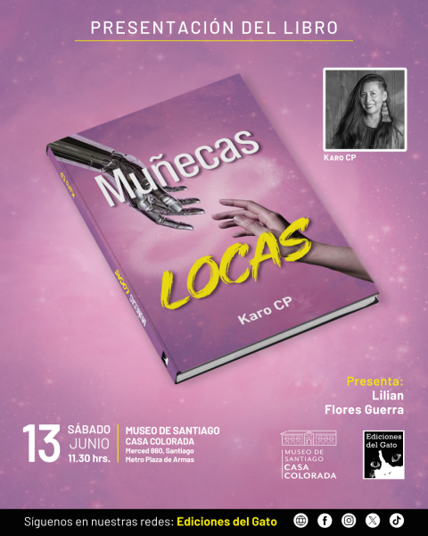 Lanzamiento del libro “Muñecas locas” de Karo CP